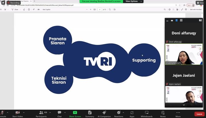 Kuliah Umum DKV Bahas Strategi & Transformasi Kreatif di Era Digital - DKV ITERA
